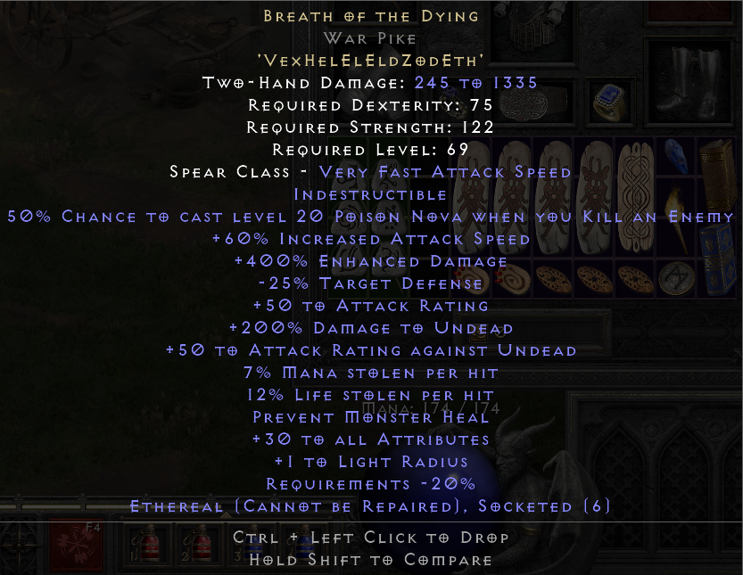 Ebotd Warpike 400% Ed - Topic - d2jsp