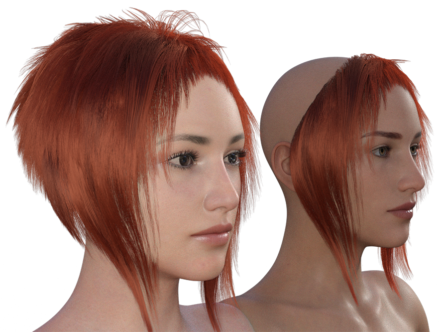 Strand-based Hair Reacting Badly To Character Materials? - Free Daz 3D ...