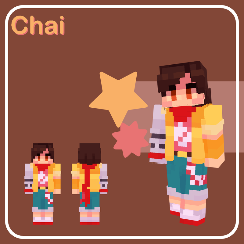 Chai | Hi-Fi Rush Minecraft Skin