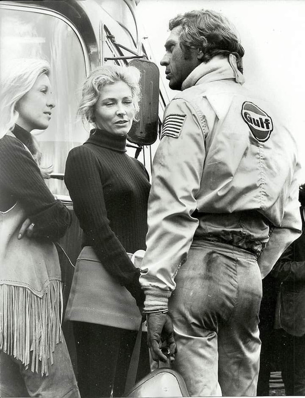 vintage gridgirls5036 Elga Andersen et Steve Mc Queen — Postimages