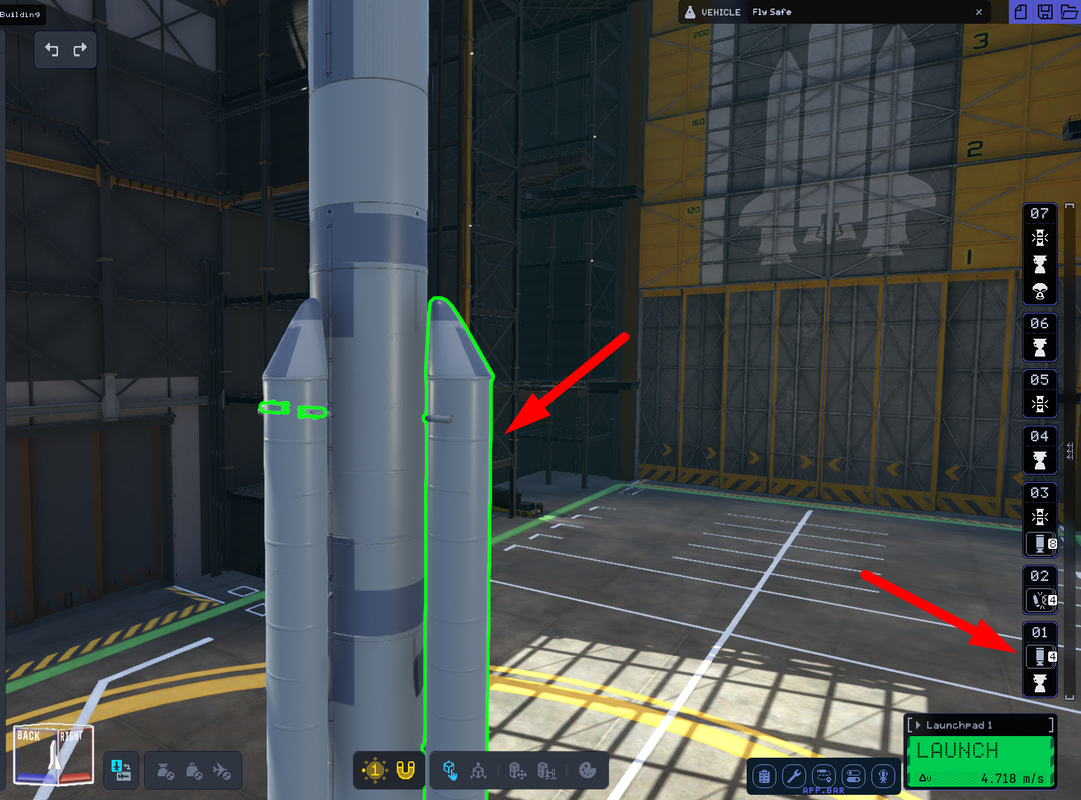 Highlight staging parts in staging area - KSP2 Suggestions and ...