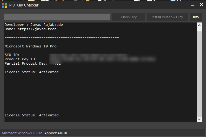 Windows10 The Ultimate Pid Checker V120606