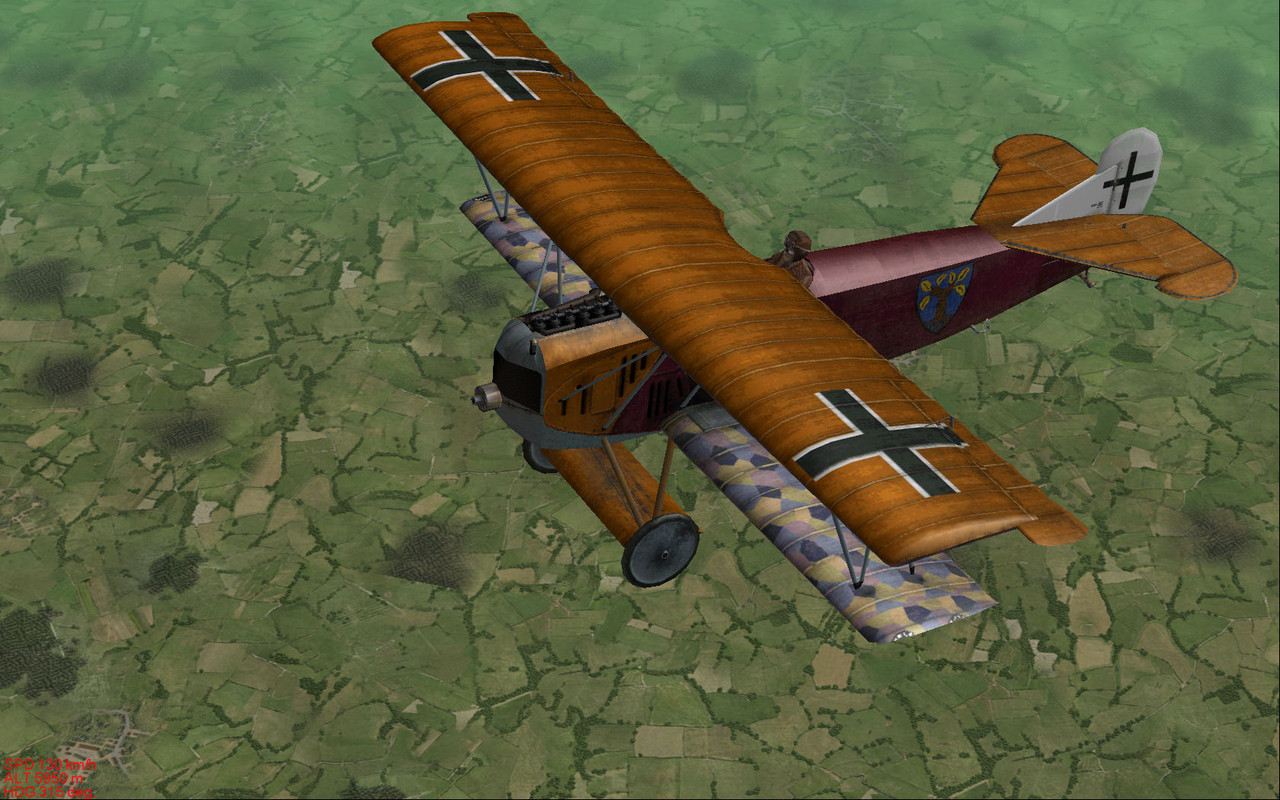 Fokker DVII Jasta 30, Ltn Hans Georg von der Marwitz 2 — Postimages