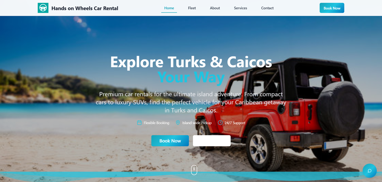 Hands on Wheels - Premier Car Rental in Turks and Caicos | Book Now