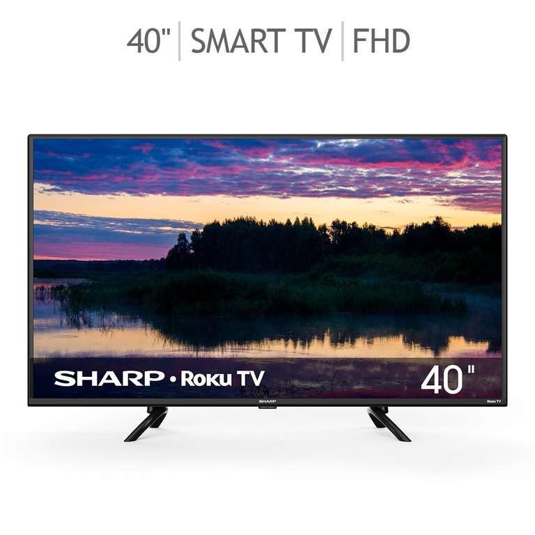 Costco: Sharp Pantalla 40" FHD Smart TV Roku