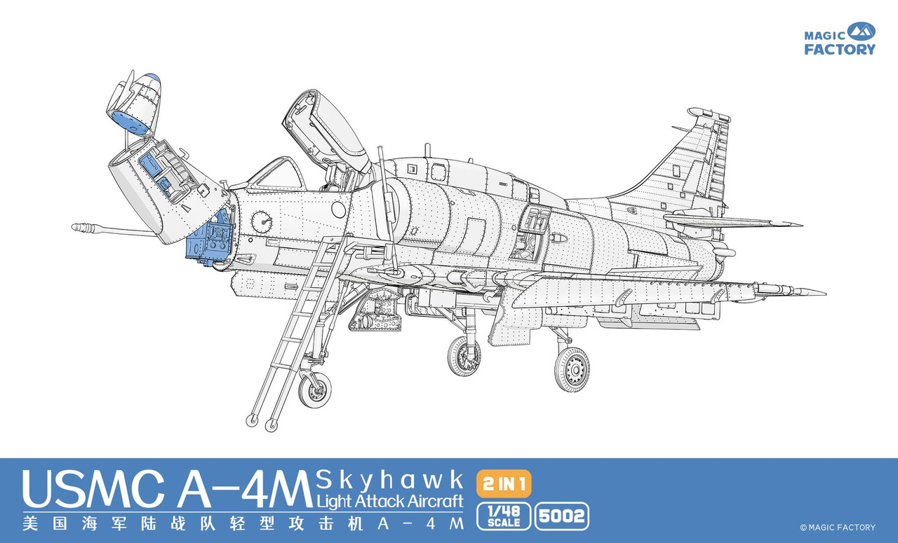 1/48 - Douglas A-4M Skyhawk by Magic Factory - released - Matters of ...