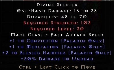 P/c Divine Scepter - Topic - d2jsp