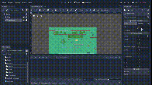 GitHub - FlavioFS/godot-pokemon-transitions: Old pokemon-style screen ...