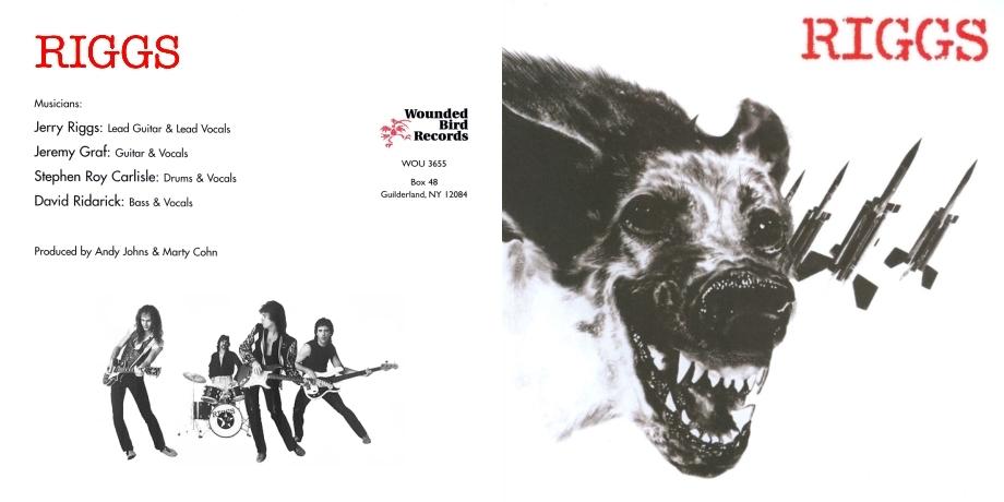 Riggs (US) - Riggs (1982) [Custom CD Art] • Heavy Metal Rarities Forum