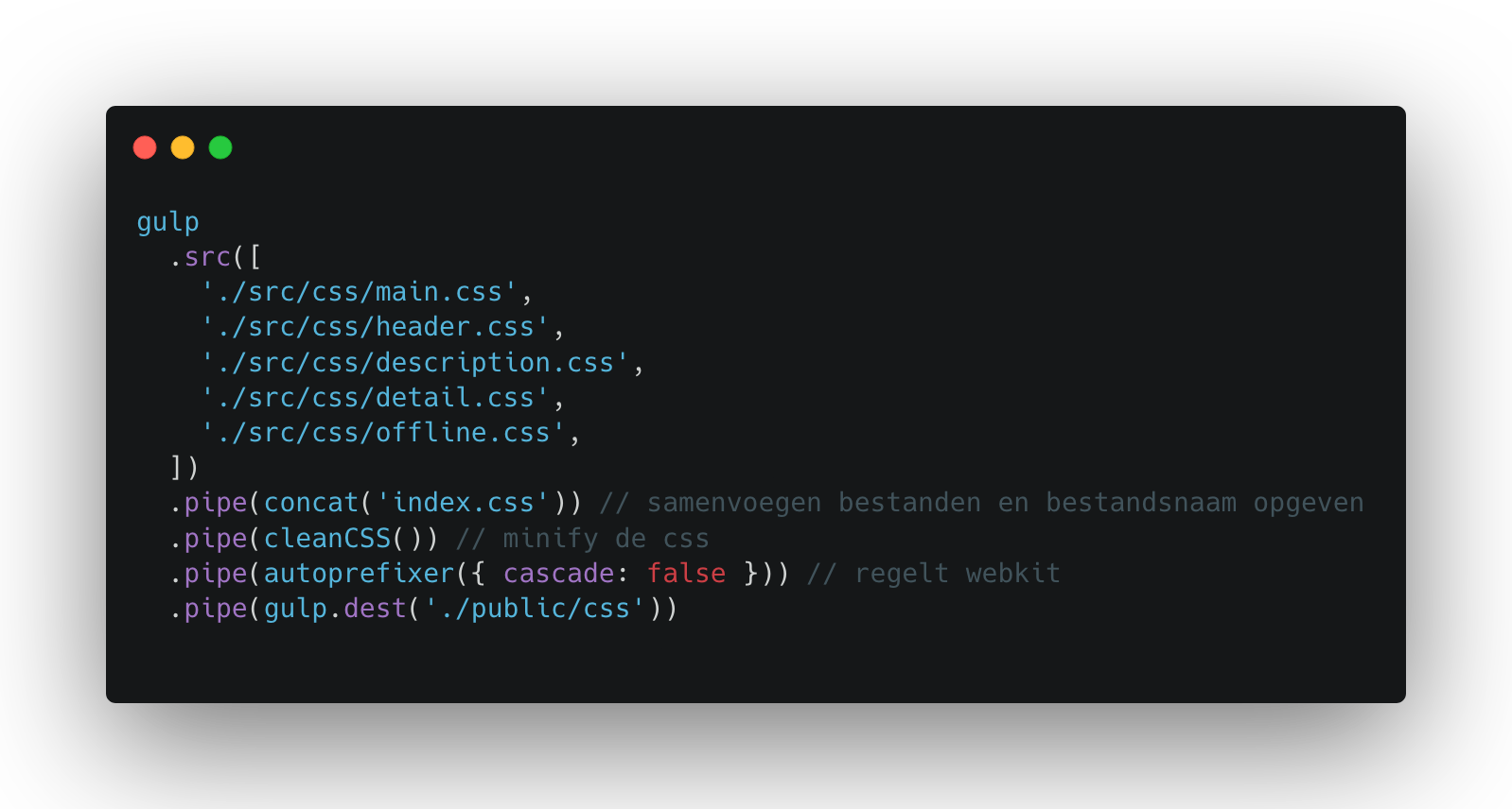 CSS gulp — Postimages