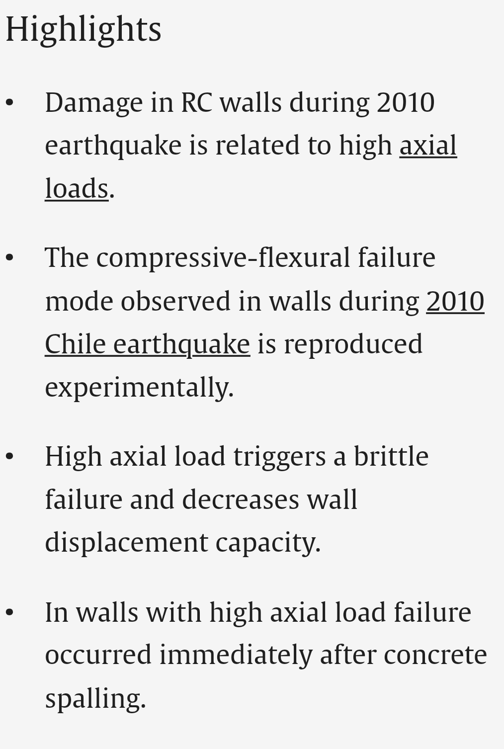 axial load chile — Postimages