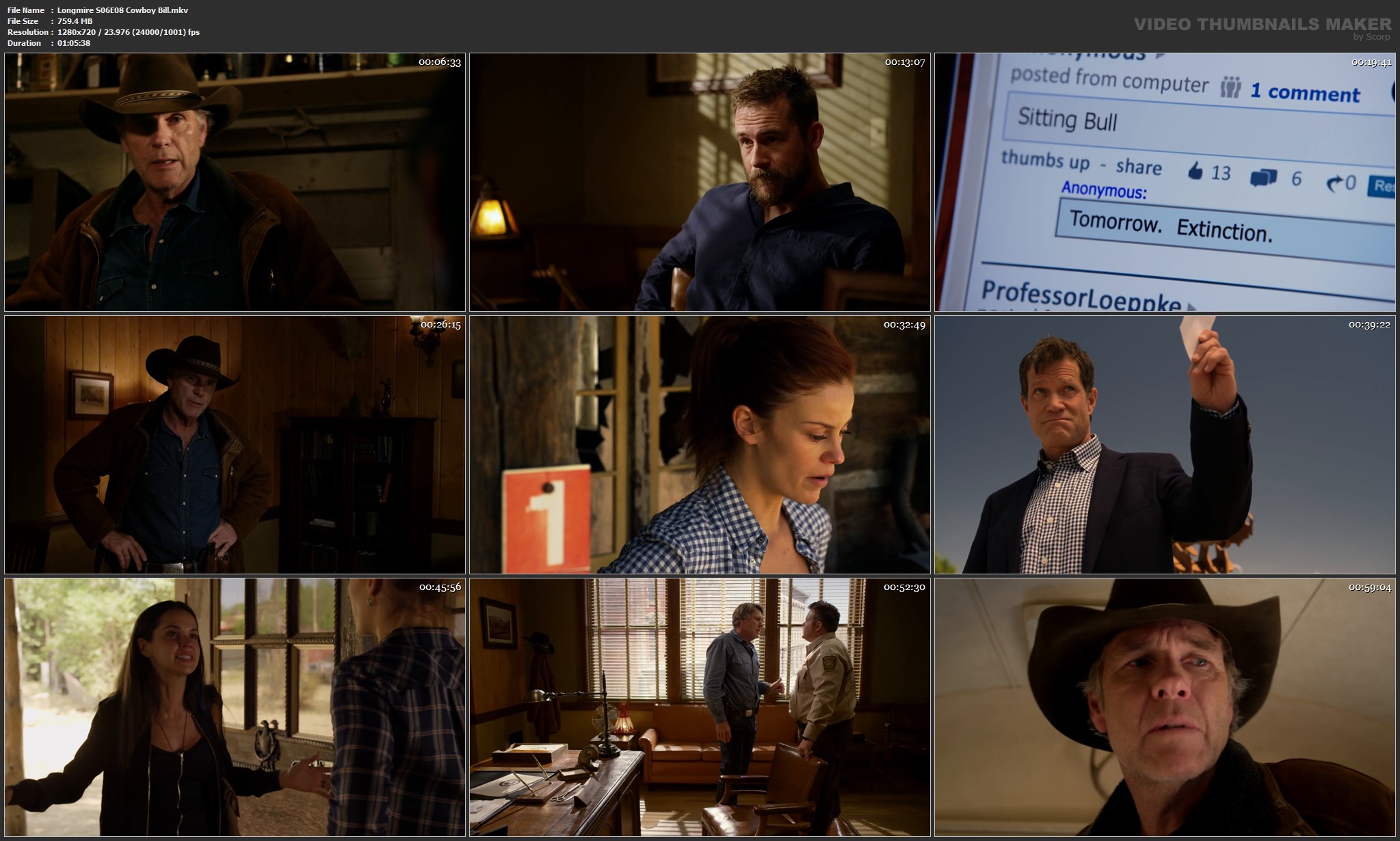 Longmire S06 E08 Cowboy Bill mkv — Postimages