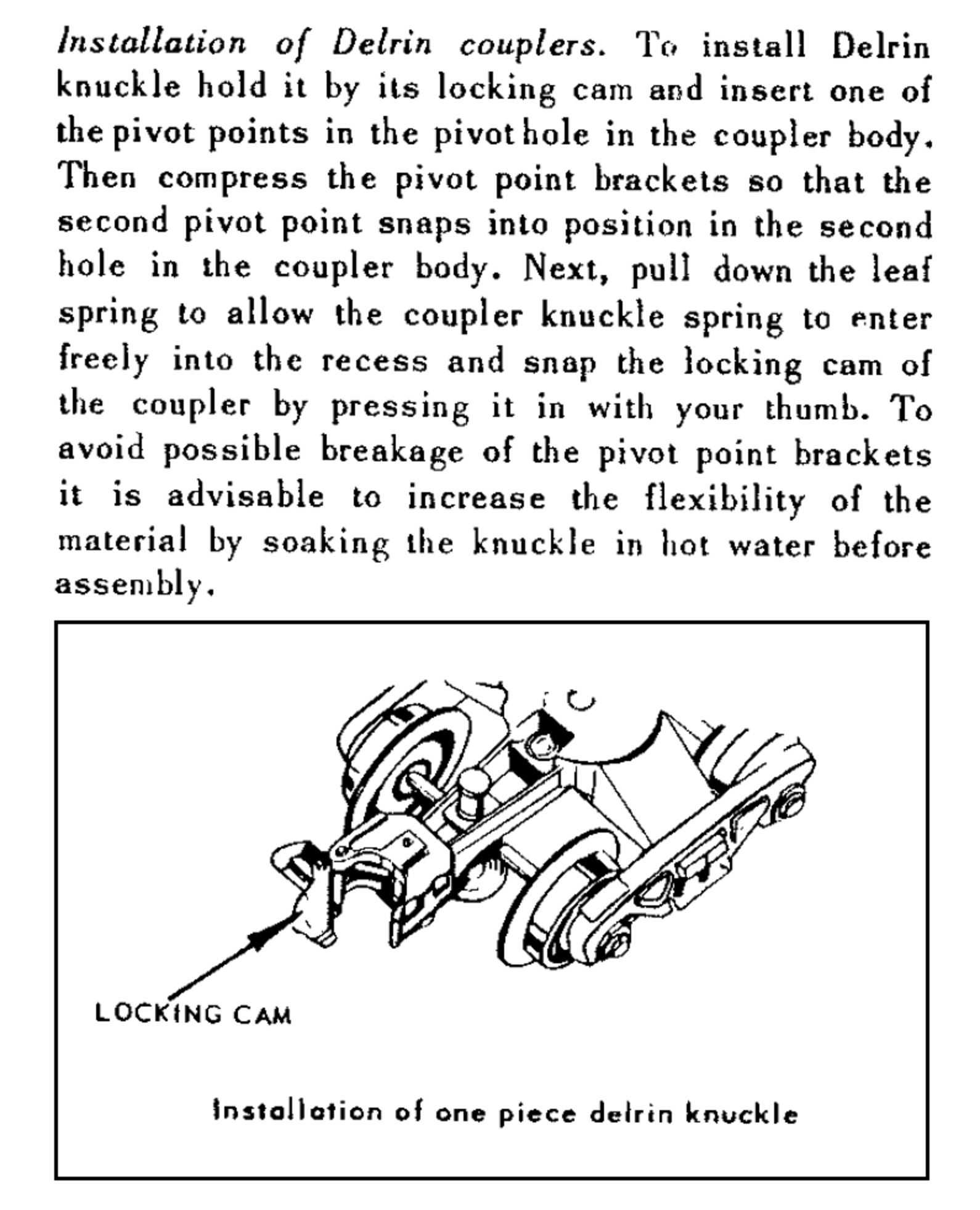 Help with Postwar Lionel Plastic Knuckle Couplers | O Gauge Railroading ...