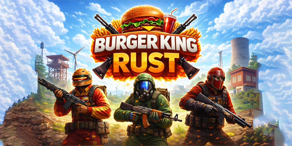 Server [BERLIN] BURGER KING RUST X2 | WIPE 14.01 | NO LIMIT [RaidMerz ...