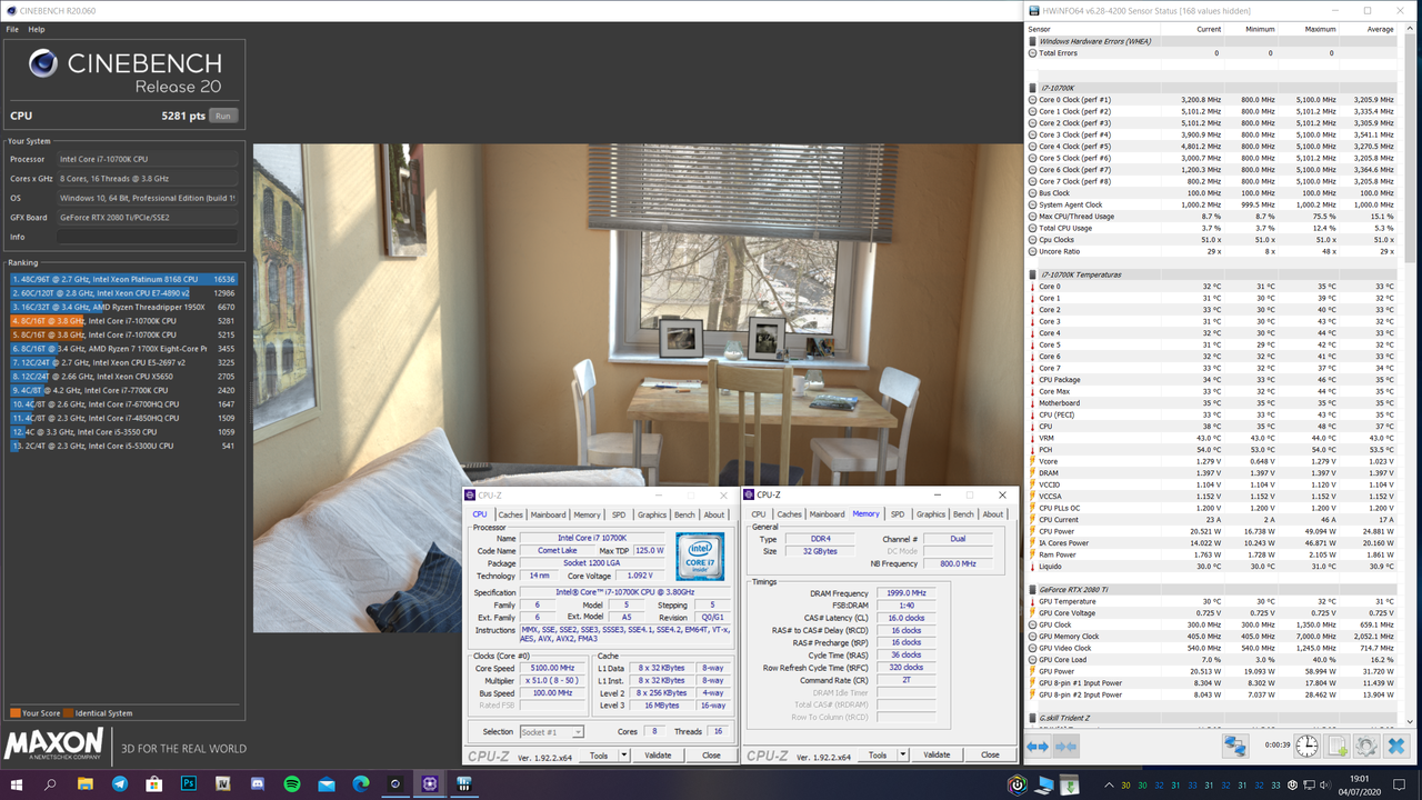 Cinebench R20 — Postimages