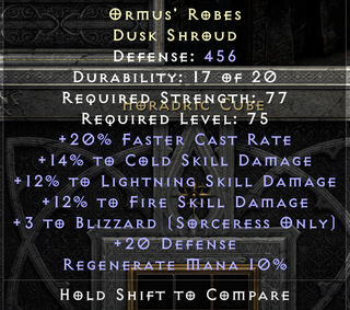 14cold/blizz Ormus Robe - Topic - d2jsp