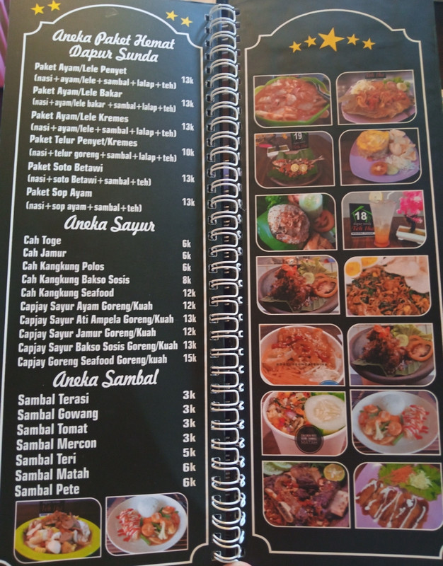 MENU PAKETAN DAN SAYUR — Postimages