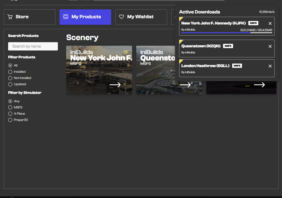 iniManager may require manual update - Microsoft Flight Simulator (2020/2024) - The AVSIM Community