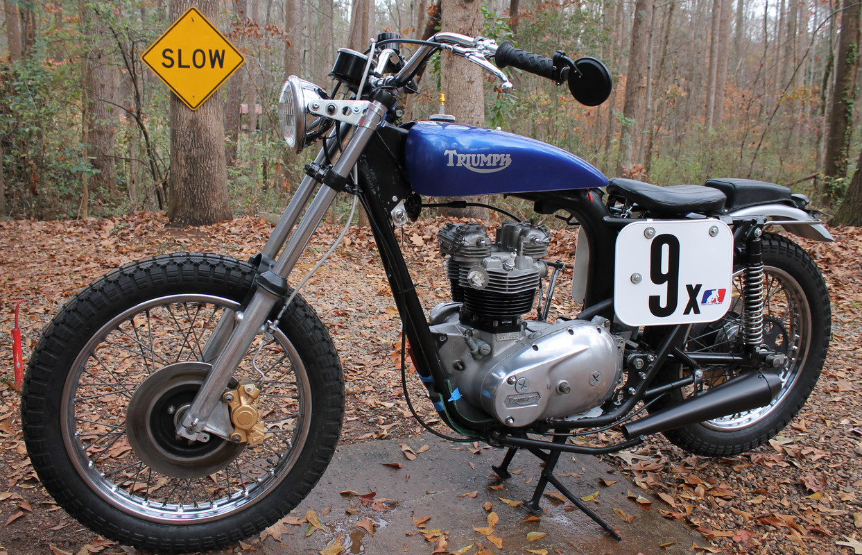 T140 tracker project progress - Britbike forum