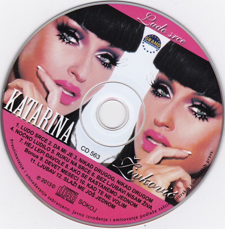 Katarina Zivkovic Ludo Srce cd — Postimages