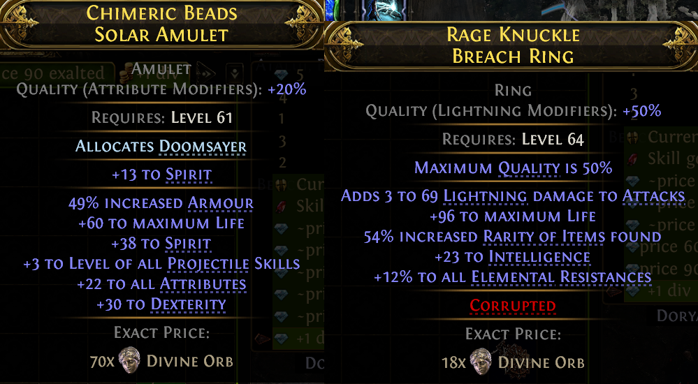 Insane +3proc/50spirit Amulet + 56rarity Ring - Topic - d2jsp