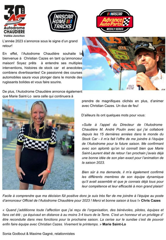 Chris Cazes et Marie Saint Lo, un duo de feu! — Postimages