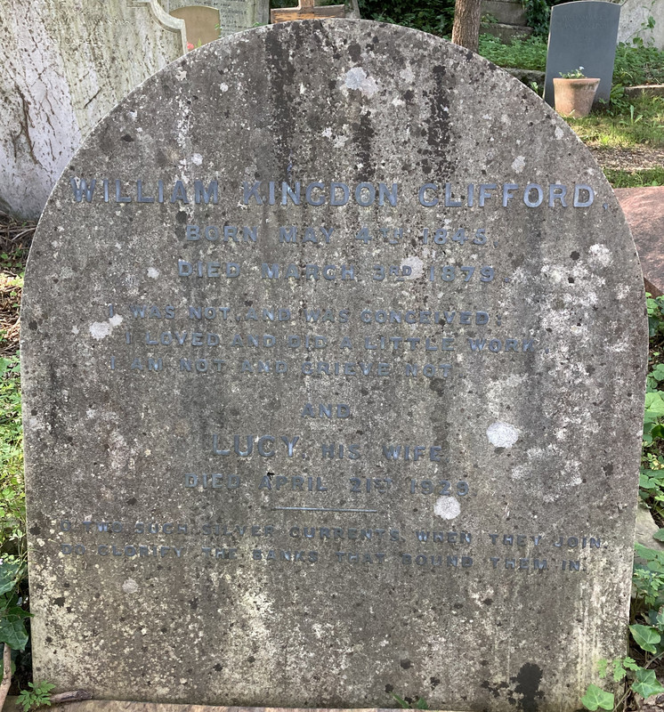 Grave of Lucy and William Clifford in Highgate Cemetery — Postimages