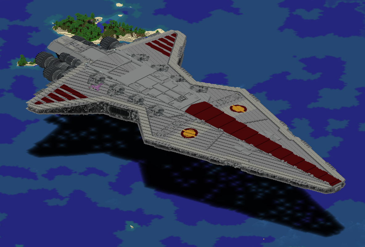 Venator Class Star Destroyer Minecraft Map