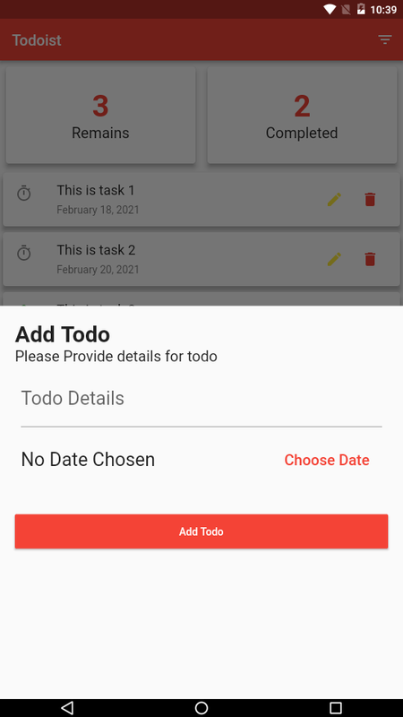 Github Amintahseenfluttertodolistapp A Simple Todo List App Develop Using Flutter The