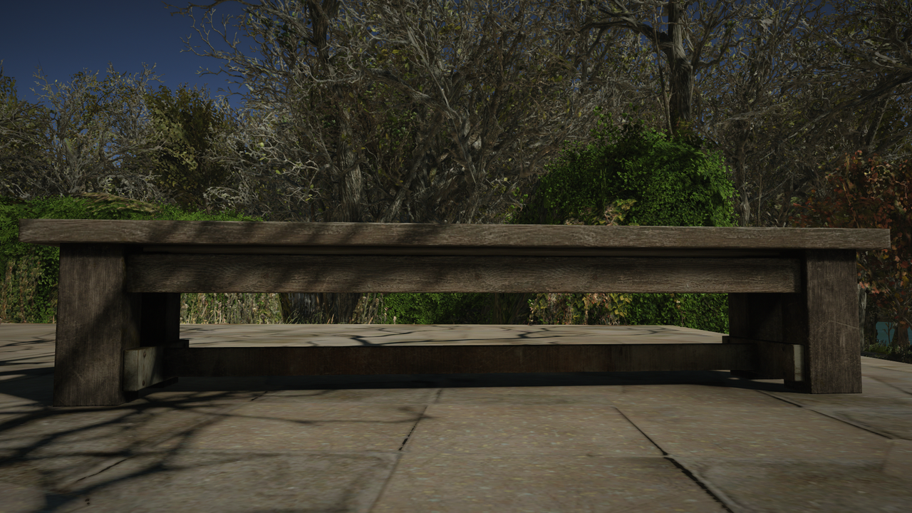 HFs - a little nicer Benches at Fallout 4 Nexus - Mods and community