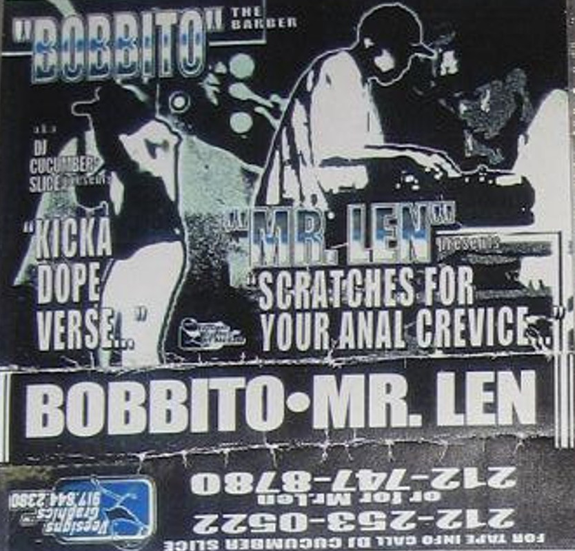 BOBBITO MR LEN MIXTAPE COVER — Postimages