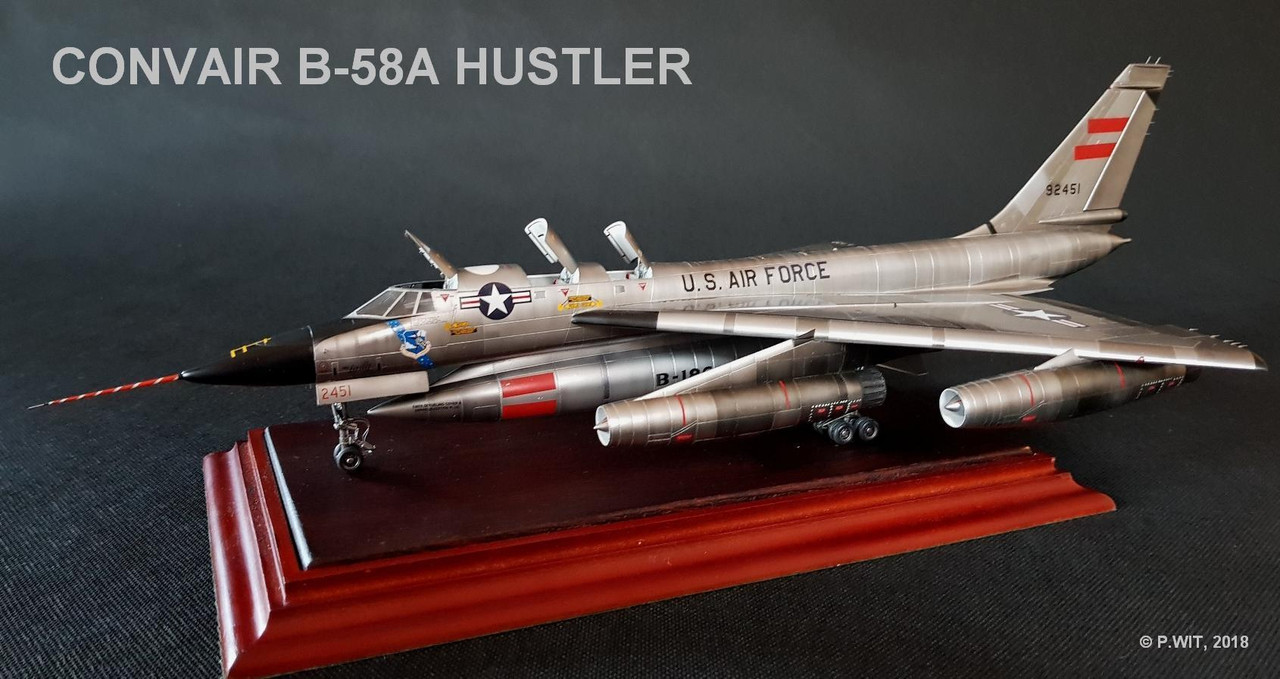 1/72 Italeri Convair B-58A Hustler - Ready for Inspection - Aircraft ...