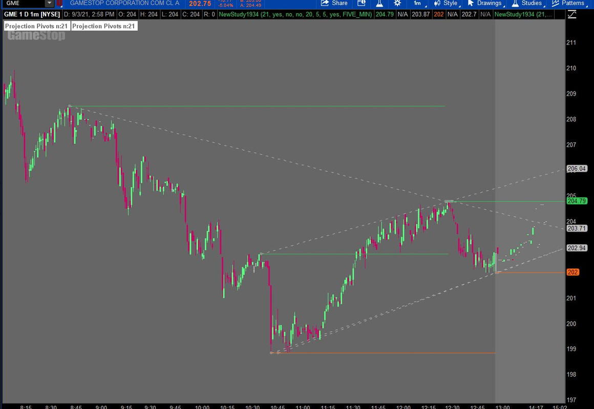 Auto Pivot Points Support & Resistance Indicator for ThinkorSwim - useThinkScript Community