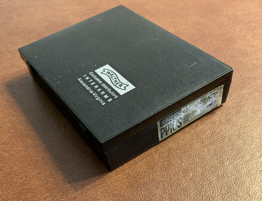Vintage Early 1970’s Walther PPK/S Factory Box w/ Magazine & Cleaning ...