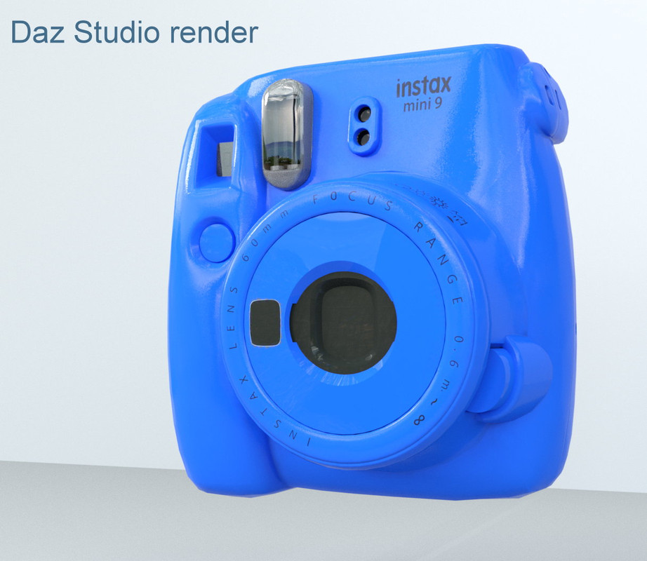 Fujifilm Instax 9 Camera - Free Daz 3D Models