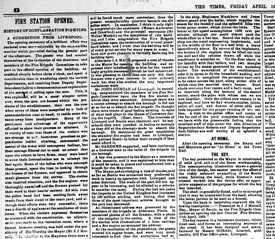 Strand Road Fire Station - Bootle - Page 2 - Bootle Times News