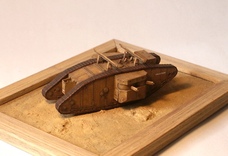 Master Box 1/72 Mk1 Tank (Female), Gaza modification - The Unofficial ...