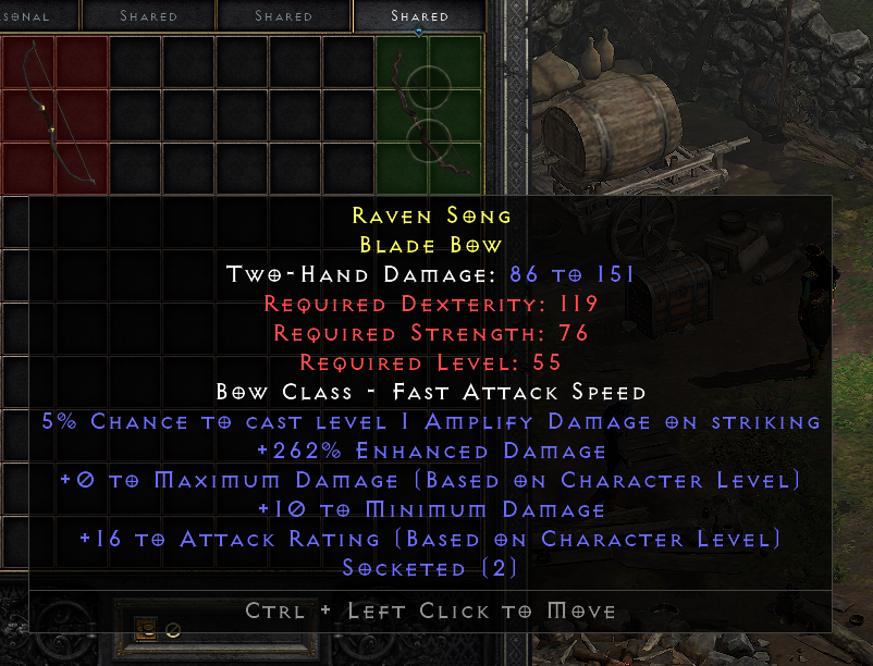 2os Rare Bow Amp Bow Blade Bow - Topic - d2jsp