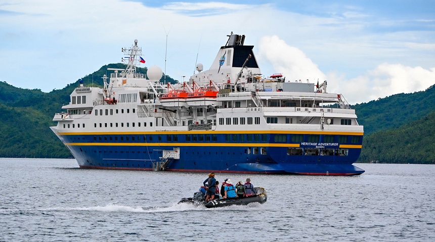 DARAM-FILIPPINE: NAVE HERITAGE ADVENTURER PRIMA NAVE DA CROCIERA IN ...