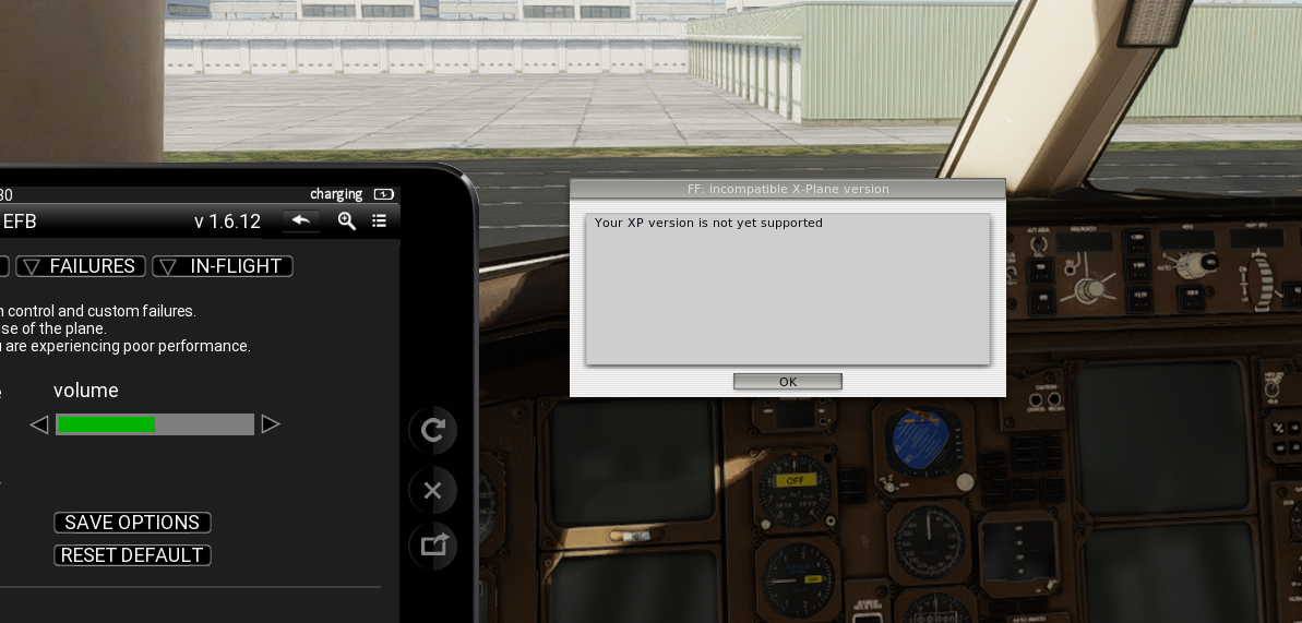 XP12.Prompt for incompatibility after update。 - Boeing 767 Professional ...