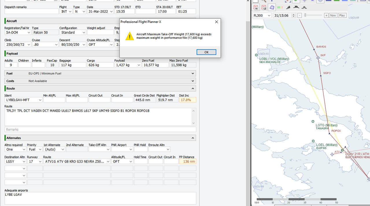 PFPX profiles ? - Dassault Falcon 50 - The AVSIM Community