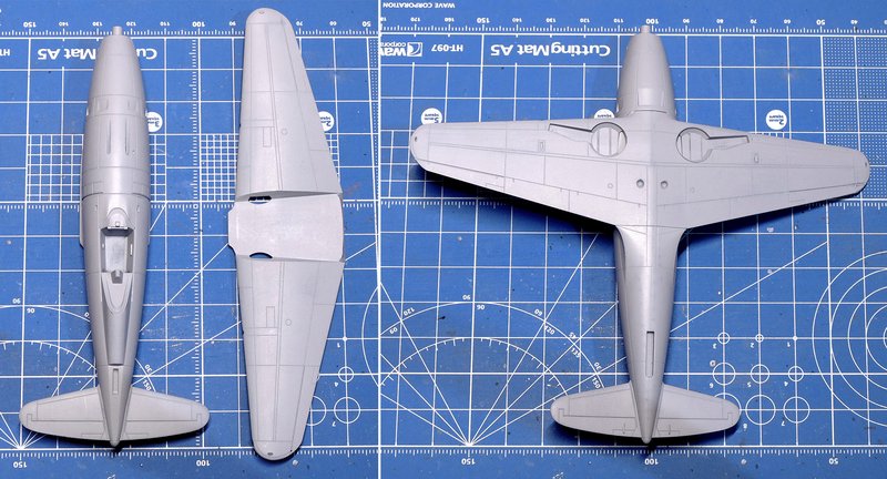 1/72 - IJA Kogiken Heavy fighter Plan 1 Type B (1941) resin kit by ...