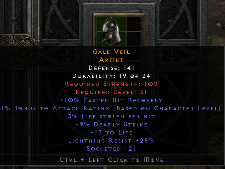 10fhr Visio 9ds 2os Blood Helm Armet - Topic - d2jsp