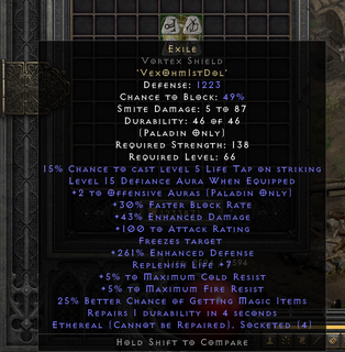 Melee: Cb Gloves, Eth Vortex, Eth Shaftstop Etc... - Topic - d2jsp