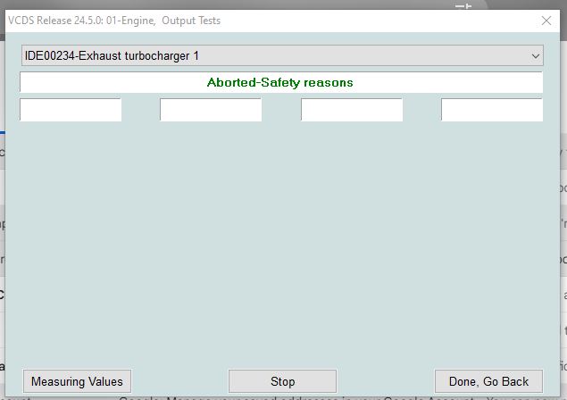 Resolved - 2014 Passat TDI (CKRA) Actuator Turbo Faults - P00AF & P2563 | Ross-Tech Forums