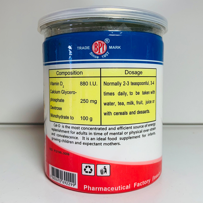Cal D Glucose ( BPI) 450g — Postimages