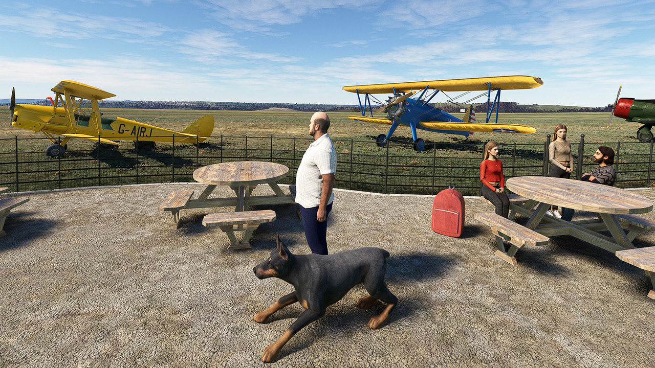 Nostalgie at Compton Abbas Airfield EGHA - Community Screenshots - Orbx ...