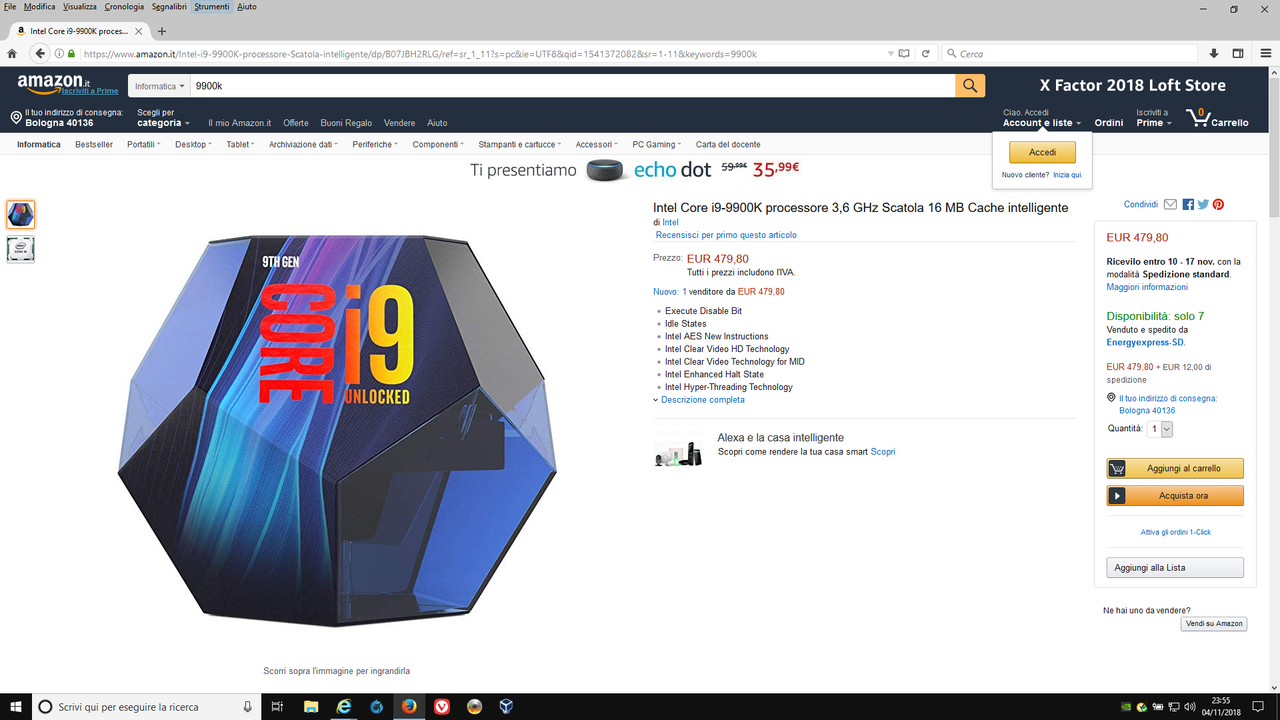 Core i9 9900 K Amazon Market Place Fake — Postimages
