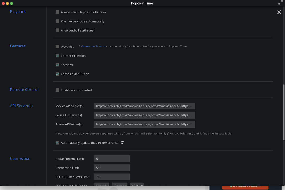 servers not working. : r/PopCornTimeApp