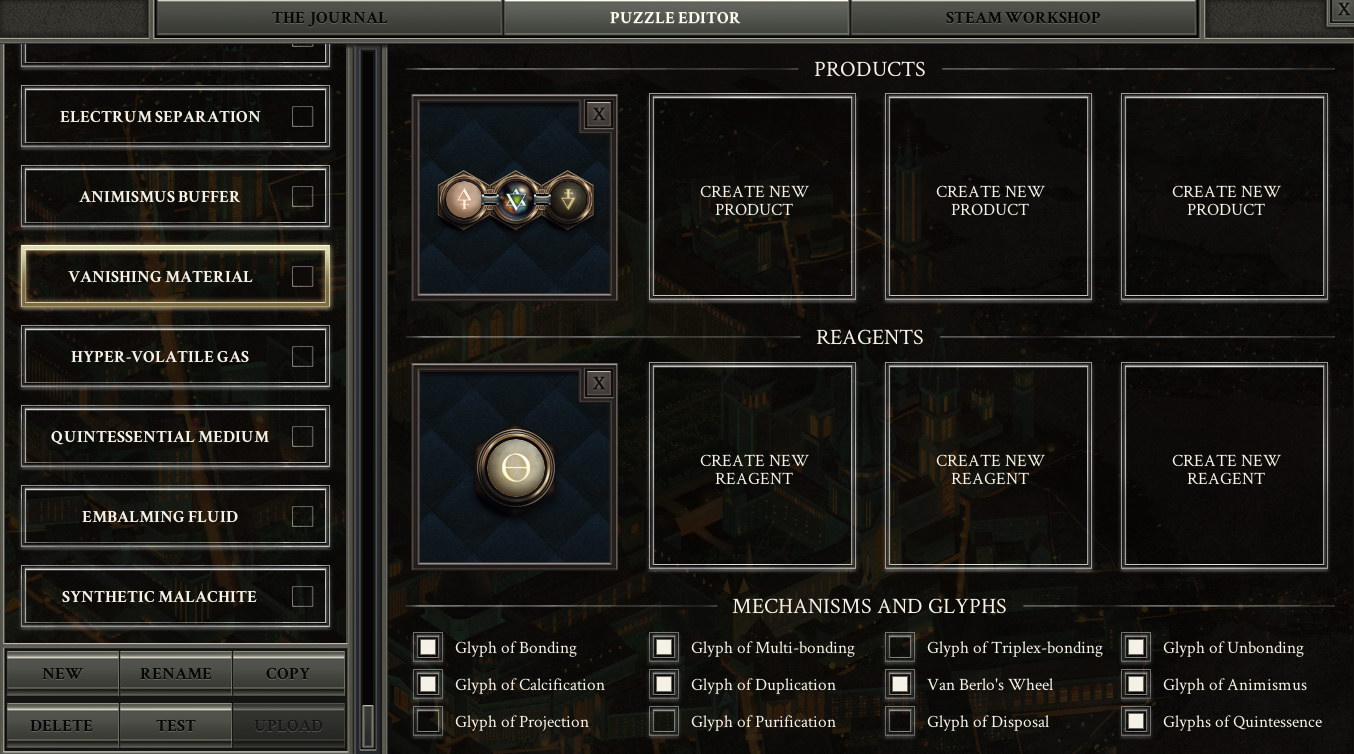 792 Vanishing Material puzzle — Postimages